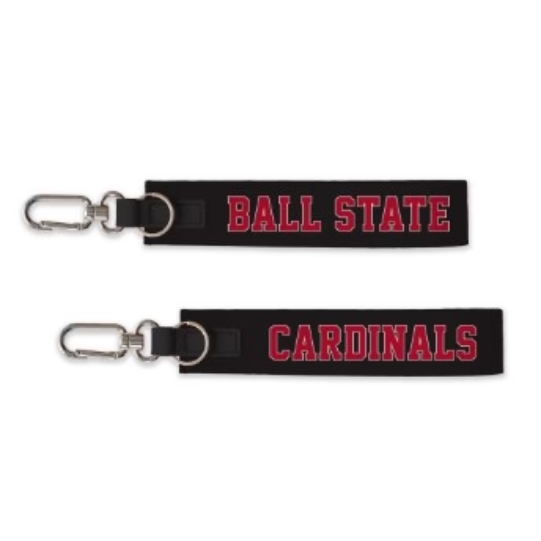 BSU Cardinals Black Keychain Strap – Gameday Spirit Fanstore