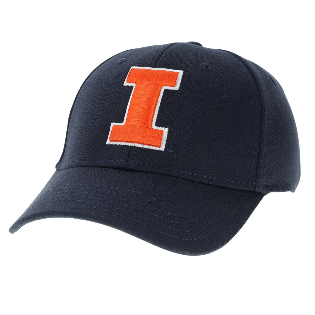 Illinois Fighting Illini Legacy Fitted Block I Hat – Gameday Spirit ...