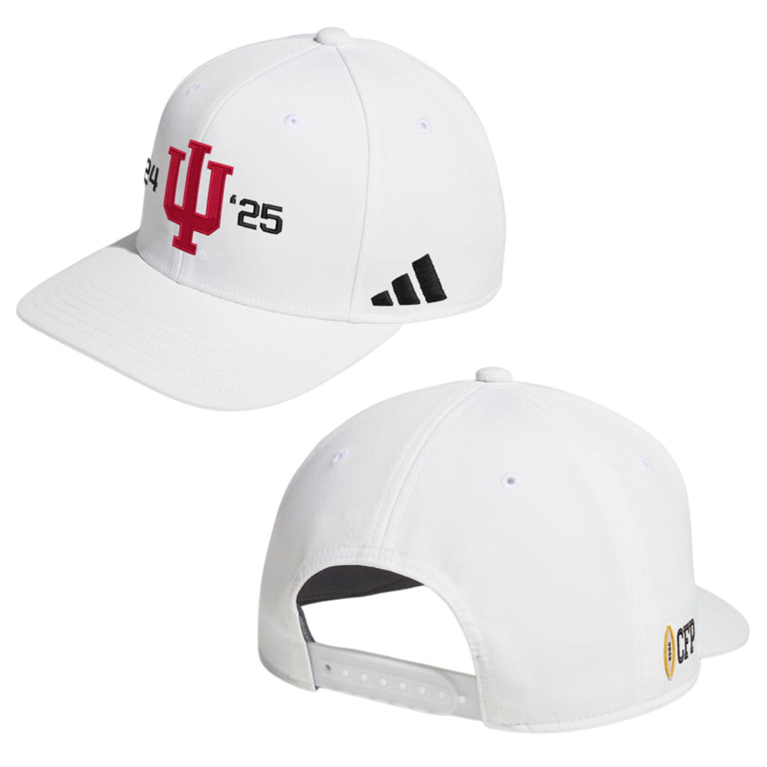 Indiana College Football Playoff White Adidas Hat – Gameday Spirit Fanstore