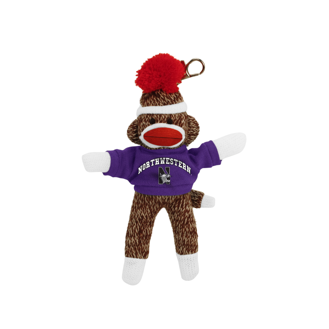 Northwestern Wildcats Sock Monkey Key Chain – Gameday Spirit Fanstore