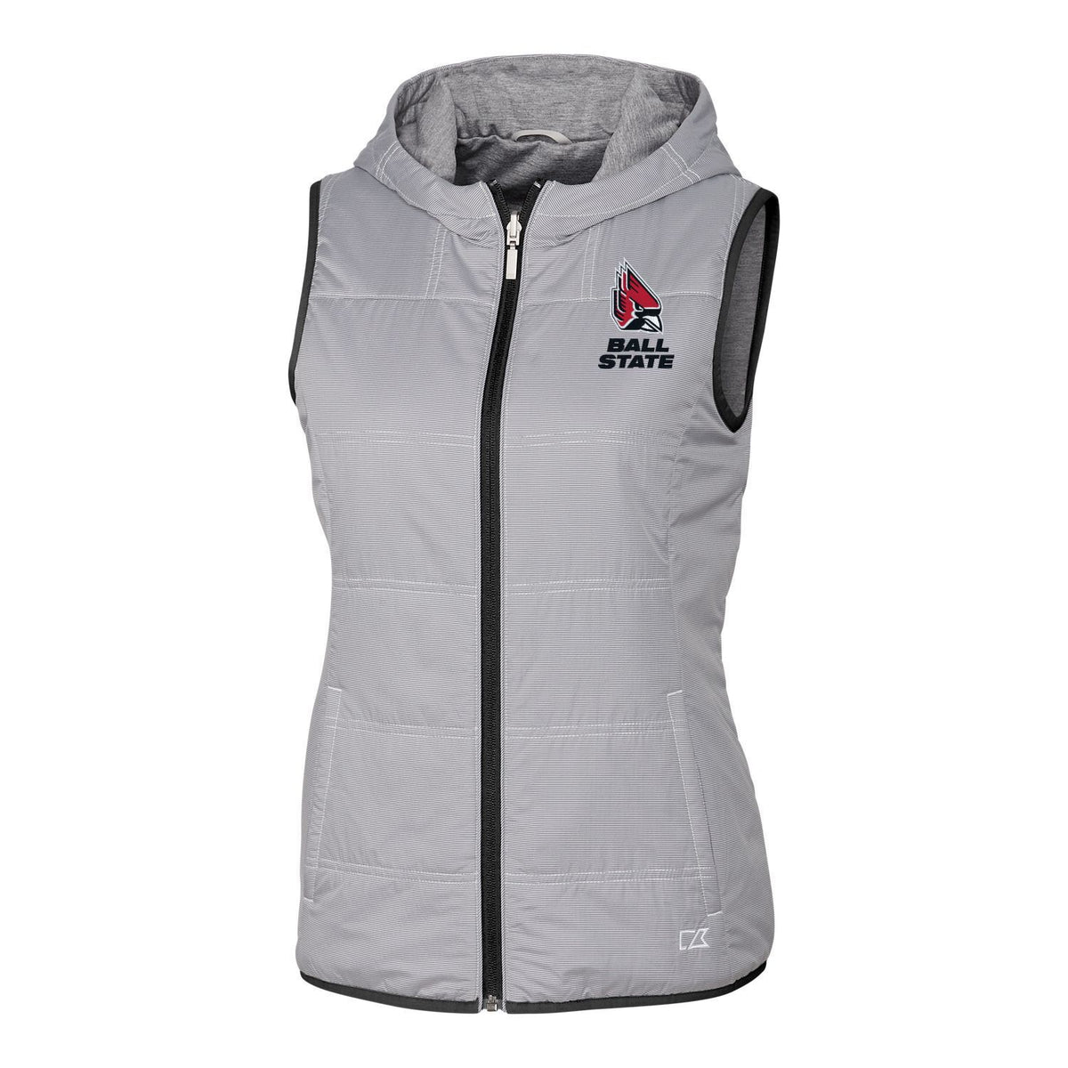 Ball State Vest Women's Black/Grey Reversible Cutter & Buck – Gameday ...