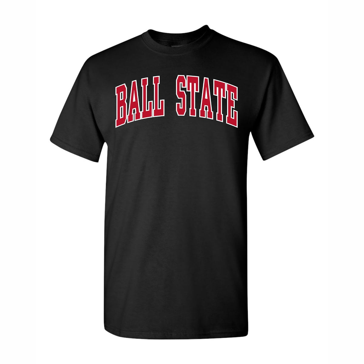 BSU Cardinals Arch Black Tee – Gameday Spirit Fanstore