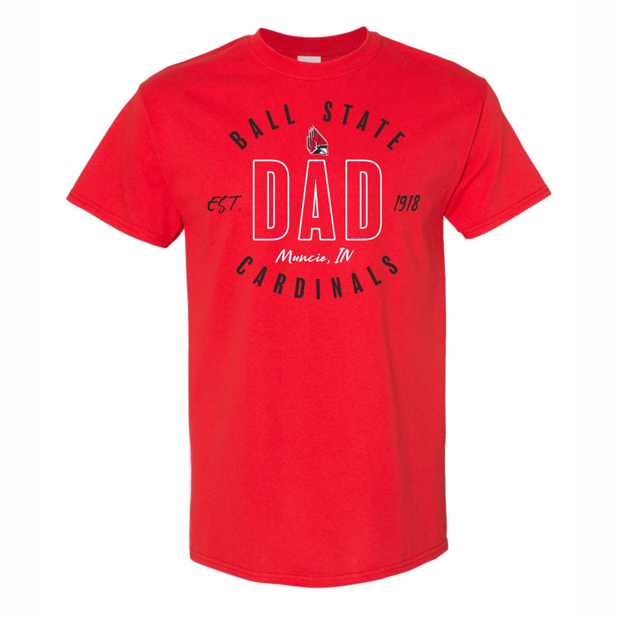 BSU Cardinals Dad Circle Tee – Gameday Spirit Fanstore
