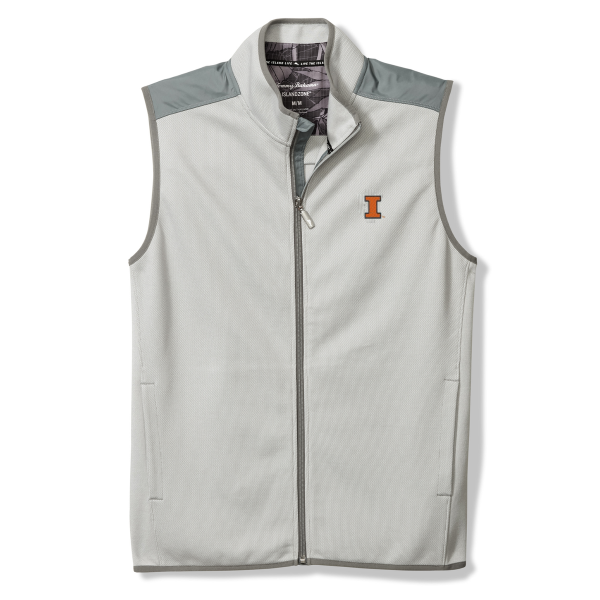Illinois Fighting Illini Tommy Bahama Turf & Trek Full Zip Vest ...