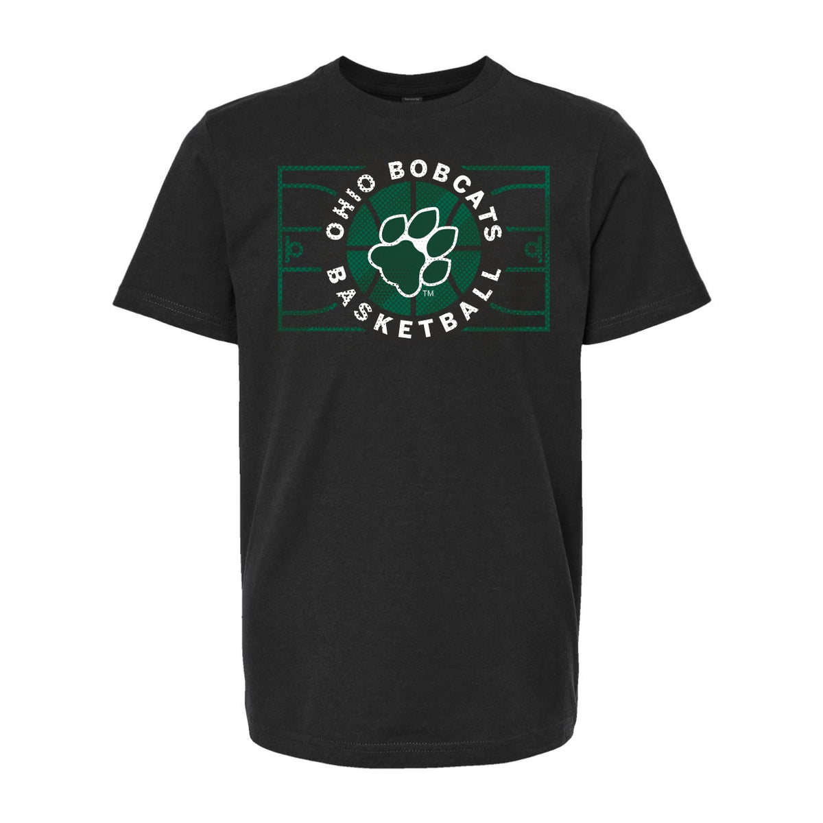 Ohio Basketball Youth Black Court BOGO T-Shirt – Gameday Spirit Fanstore