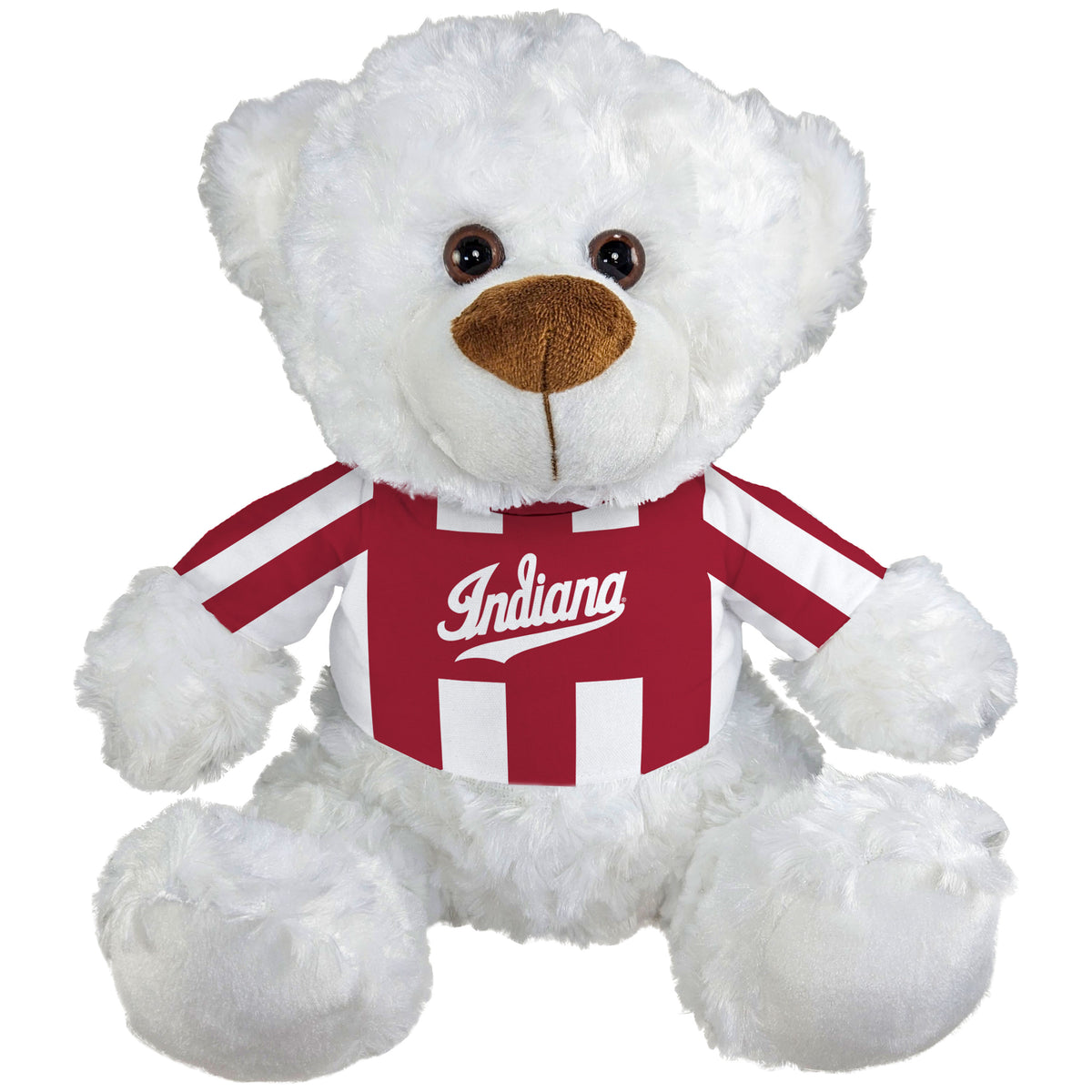 Indiana Hoosiers Candy Stripe White Bear – Gameday Spirit Fanstore