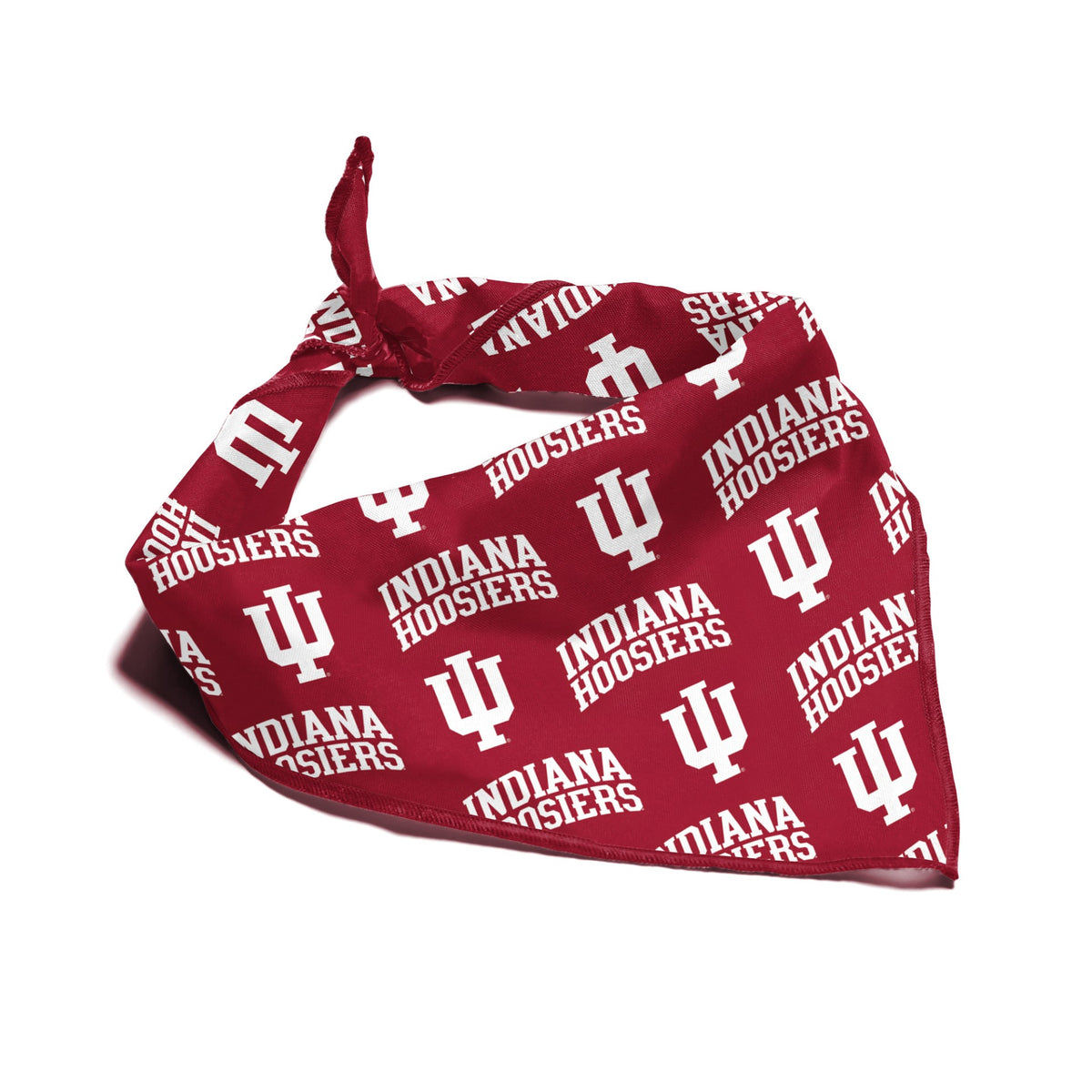 Indiana Hoosiers All-Over Logo Dog Bandana – Crimson – Gameday Spirit ...
