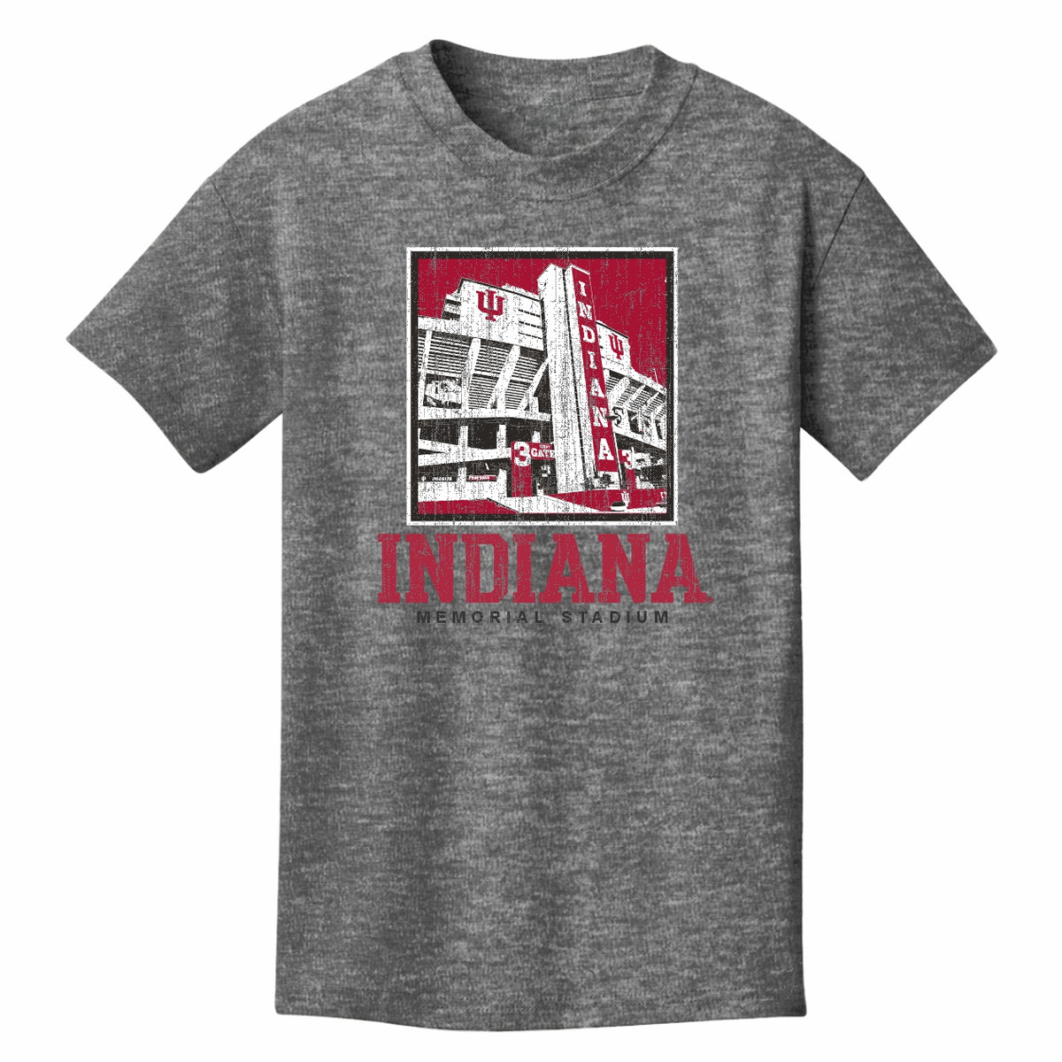 Indiana Football Memorial Stadium Kids Shirt – Gameday Spirit Fanstore