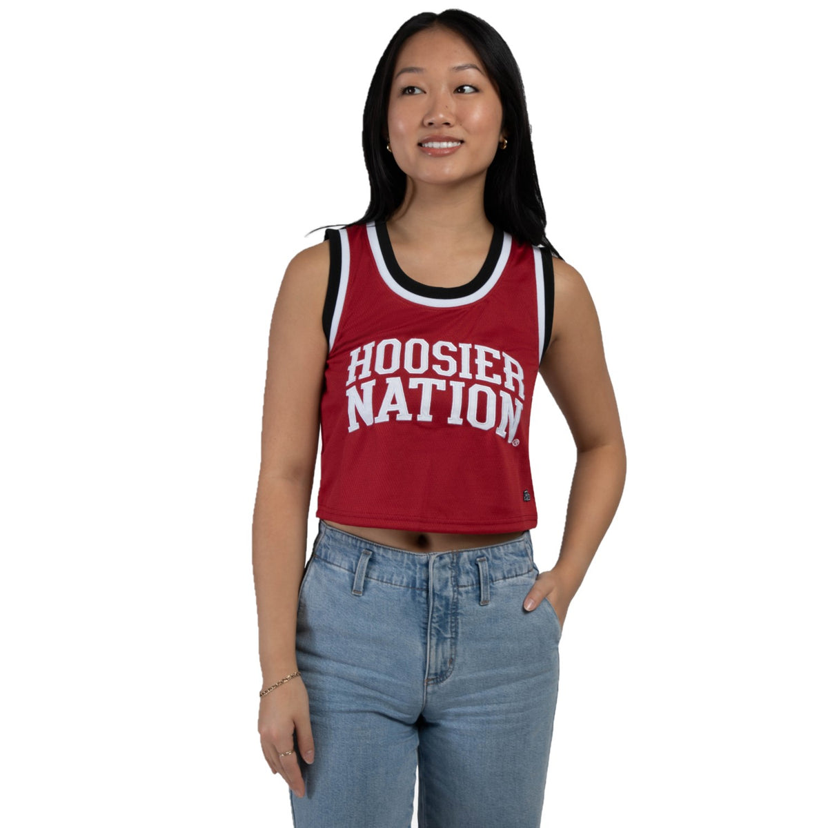 Indiana Hoosiers Women's Basketball Hype & Vice Crop Tank – Gameday ...