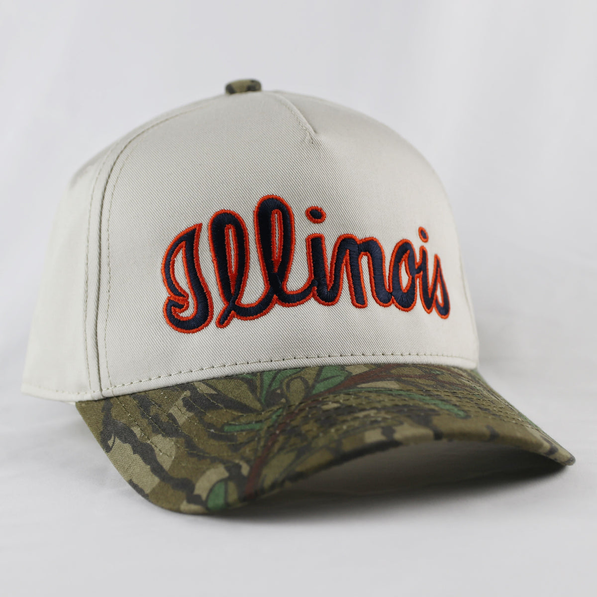 Illinois Mossy Oak Camo Script Hat – Gameday Spirit Fanstore