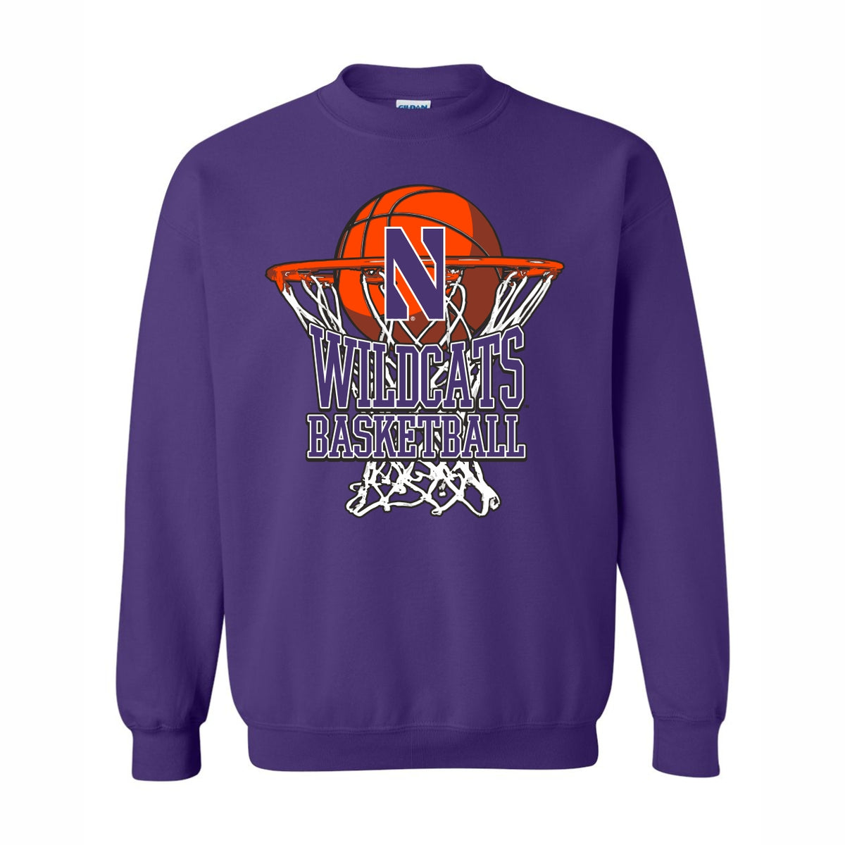 Northwestern Basketball Men's Vintage Purple Hoop – Gameday Spirit Fanstore