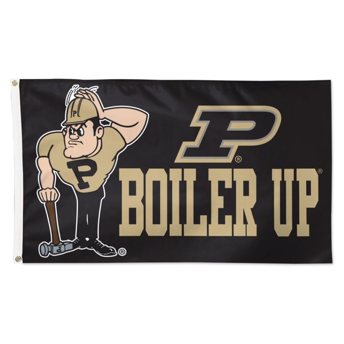 Purdue Boilermakers 3x5' Vintage Pete Flag – Gameday Spirit Fanstore