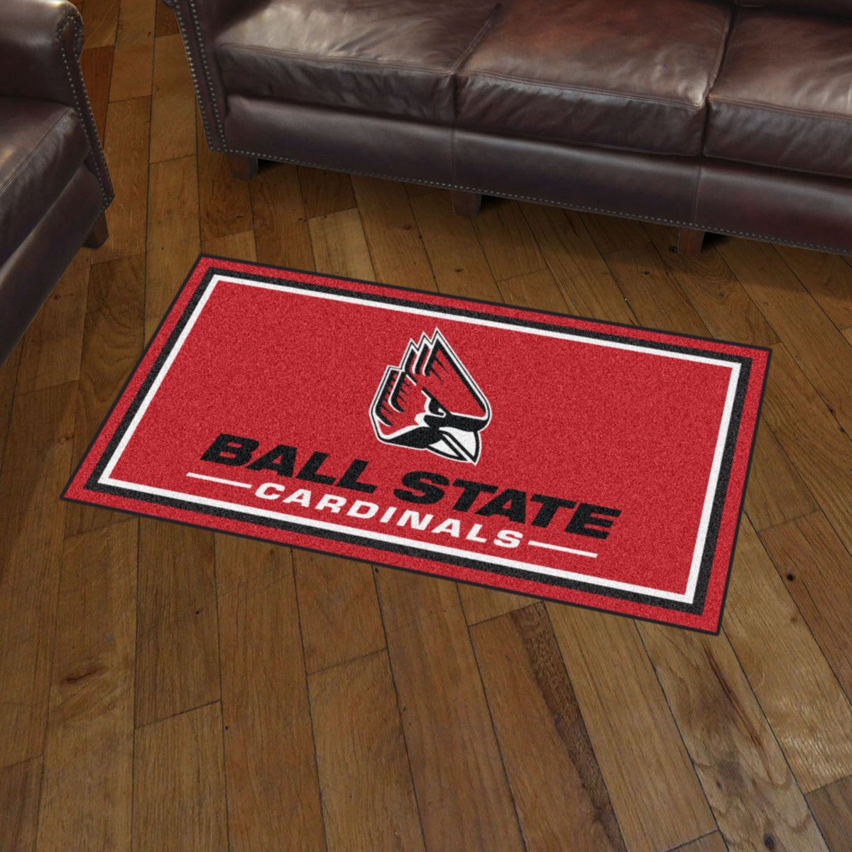 Ball State Cardinals 3x5 Rug – Gameday Spirit Fanstore