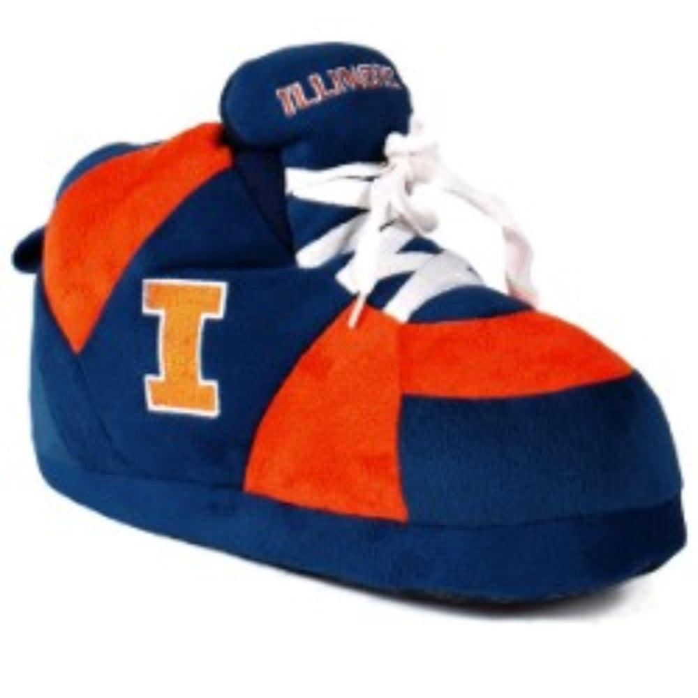 Illinois Fighting Illini High Top Slippers – Orange & Blue – Gameday ...