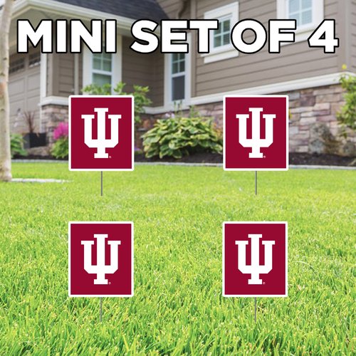 INDIANA UNIVERSITY MINI SET LAWN SIGNS – Gameday Spirit Fanstore