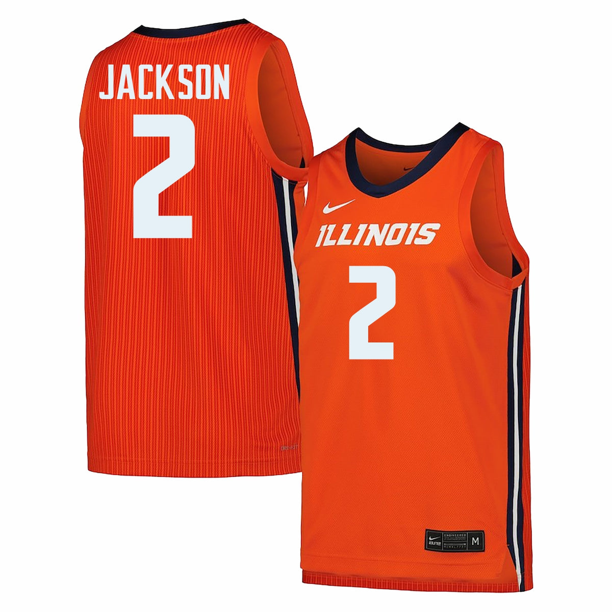 Illinois Fighting Illini Women's Basketball Jersey #2 Destiny Jackson – Gameday Spirit Fanstore