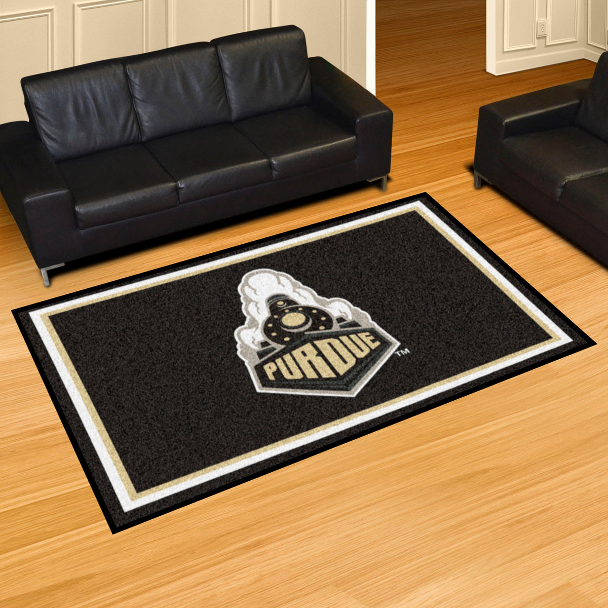 Purdue Boilermakers 5x8 Rug – Gameday Spirit Fanstore