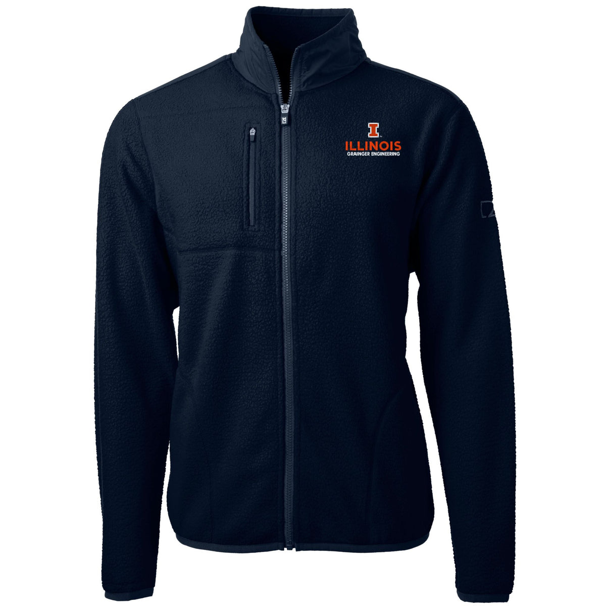 Illinois Fighting Illini Men's Cascade Full-Zip Fleece Grainger ...