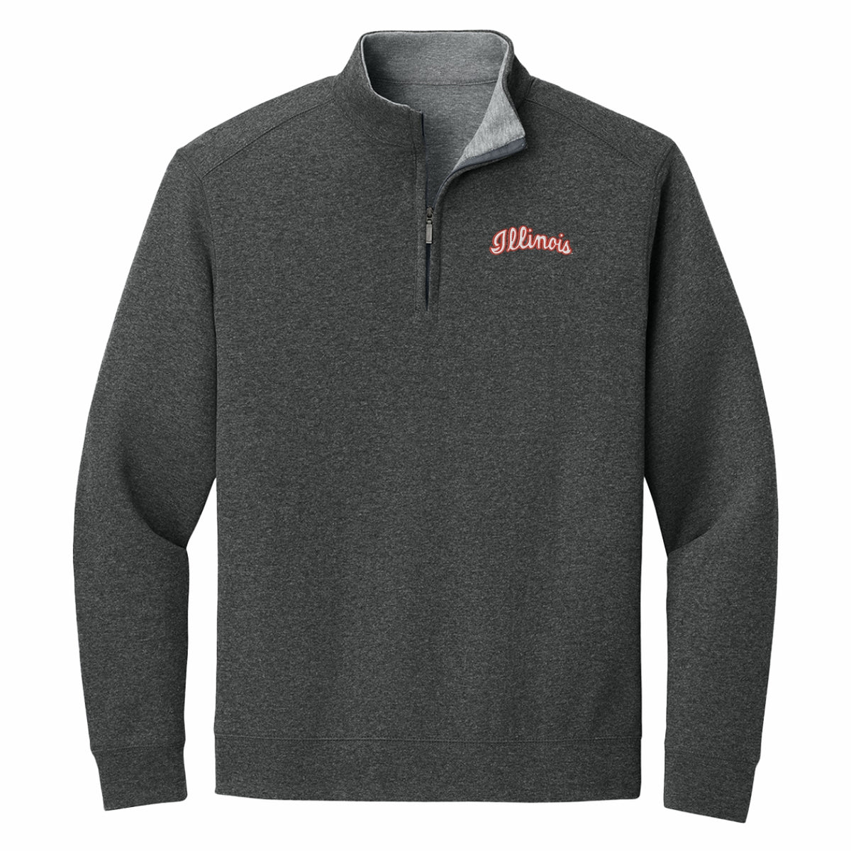Illinois Fighting Illini Embroidered Script Quarter Zip – Gameday ...