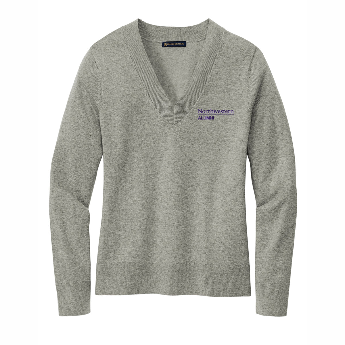 Northwestern Wildcats Women's Alumni V-Neck Sweater – Gameday Spirit ...