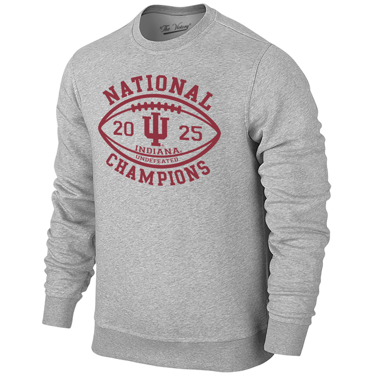 Indiana Football National Champions Undefeated Grey Sweatshirt Vintage ...