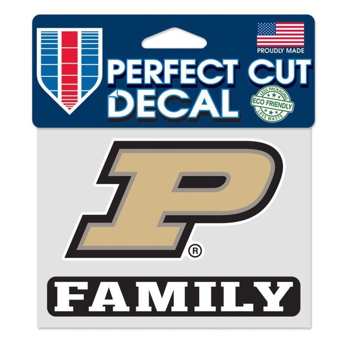 Purdue Boilermakers Family Decal – Gameday Spirit Fanstore