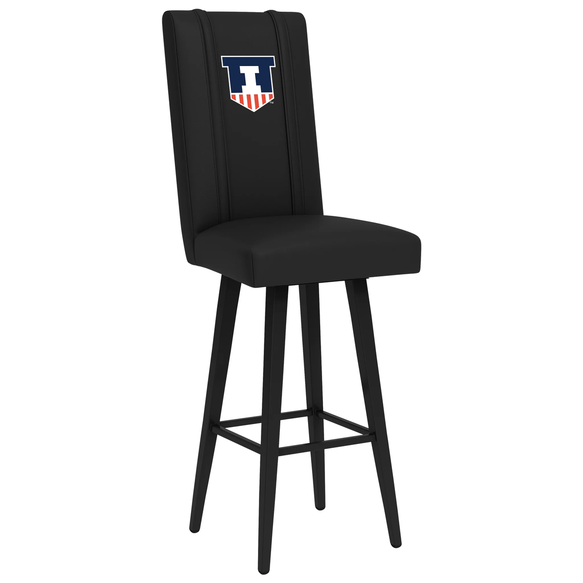 Swivel Bar Stool 2000 with Illinois Athletics Shield Logo – Gameday ...