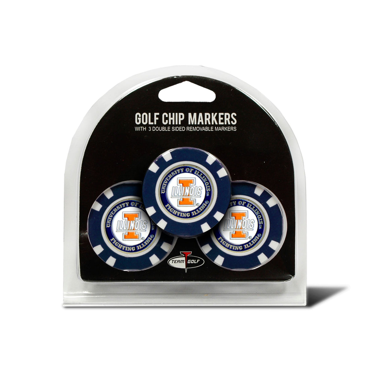 Fighting Illini 3-Pack Vault Golf Chips – Gameday Spirit Fanstore