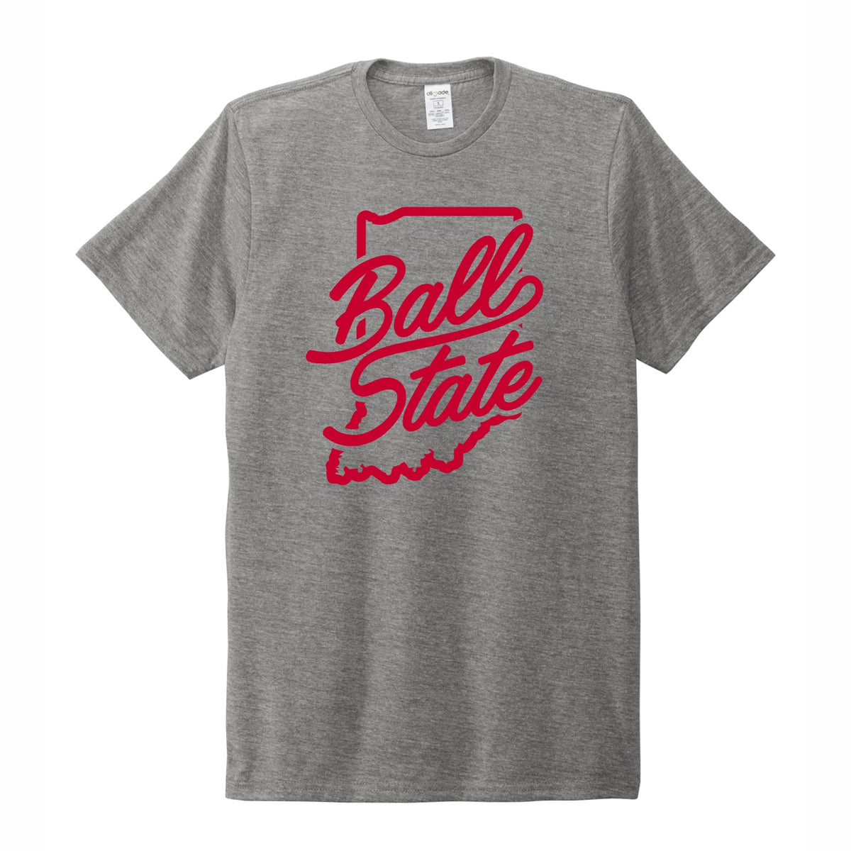 Ball State Cardinals Script State Grey T-Shirt – Gameday Spirit Fanstore