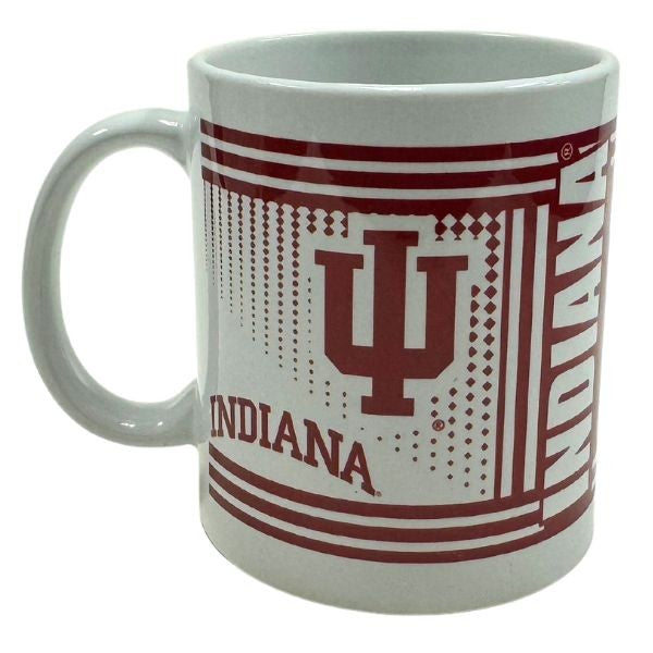 Indiana Mug White/Red 11oz – Gameday Spirit Fanstore