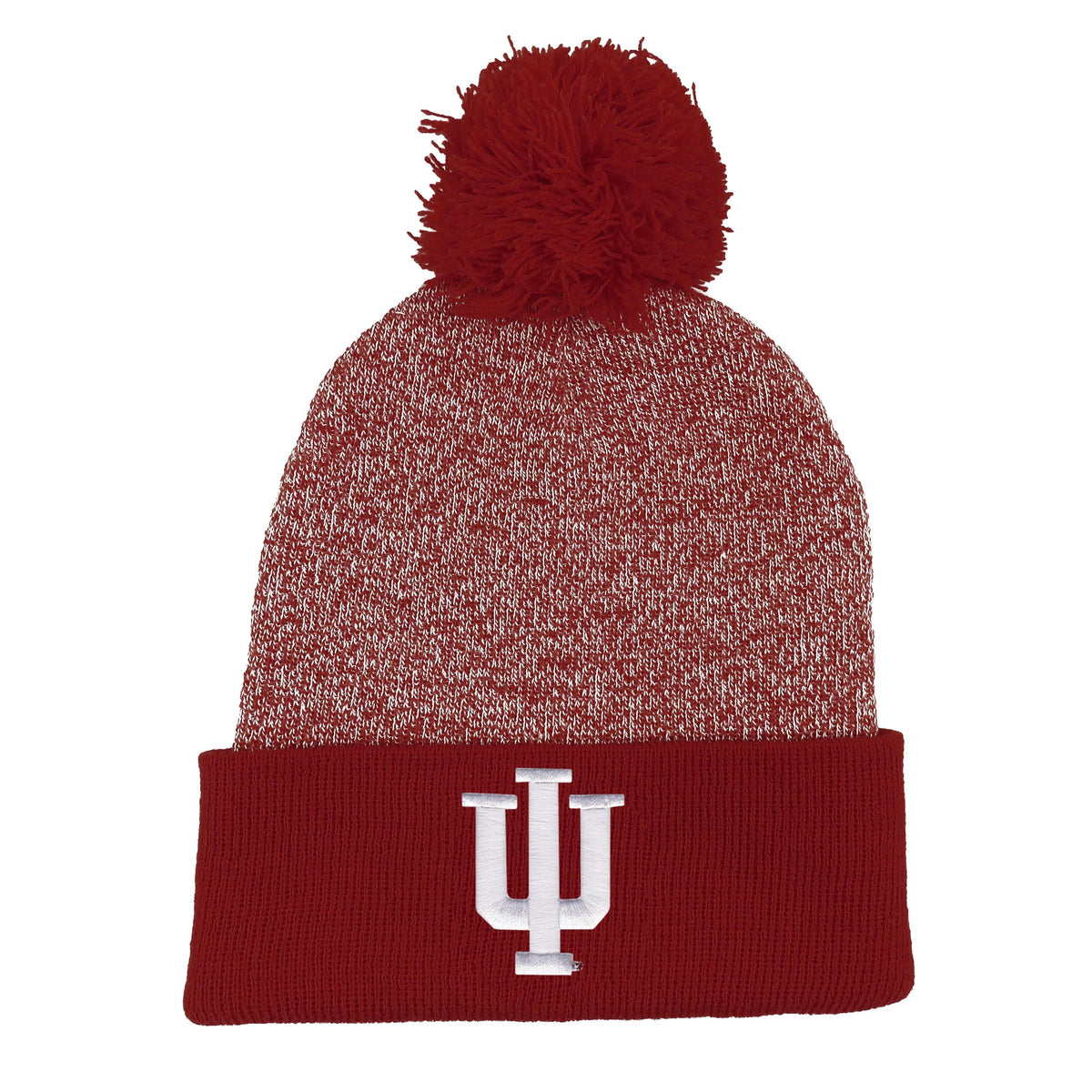 Indiana Beanie Red Knit IU Pom – Gameday Spirit Fanstore