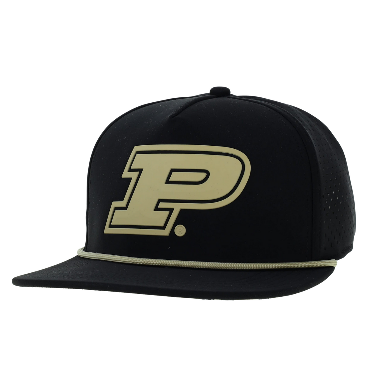 Purdue Hat Black Flatbill Rope – Gameday Spirit Fanstore