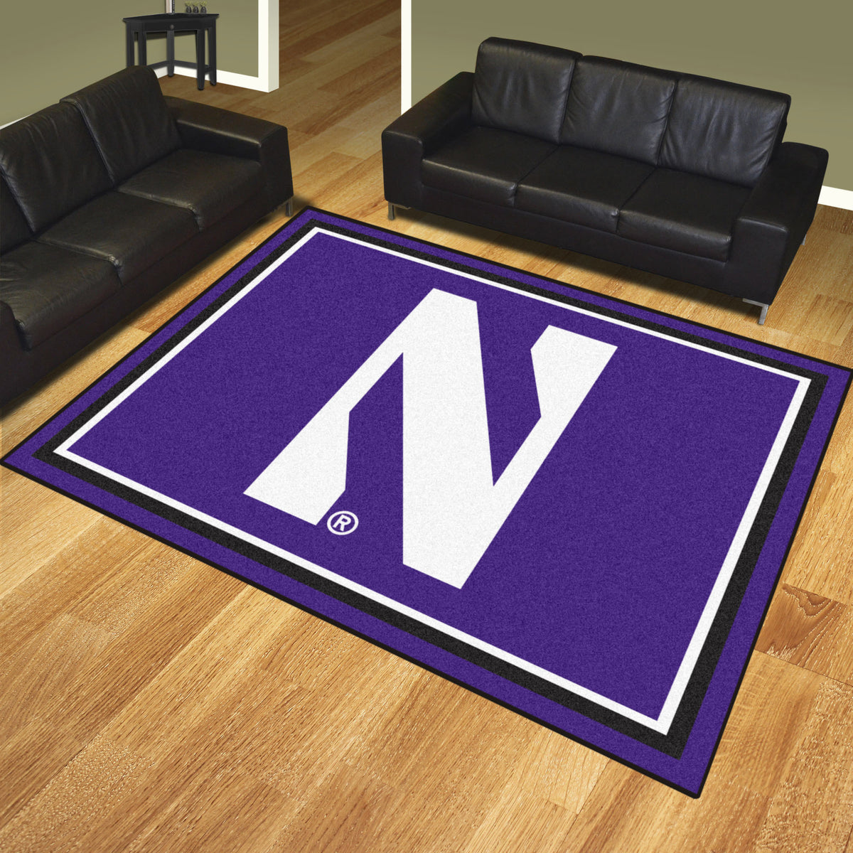 Northwestern Wildcats 8x10 Rug – Gameday Spirit Fanstore