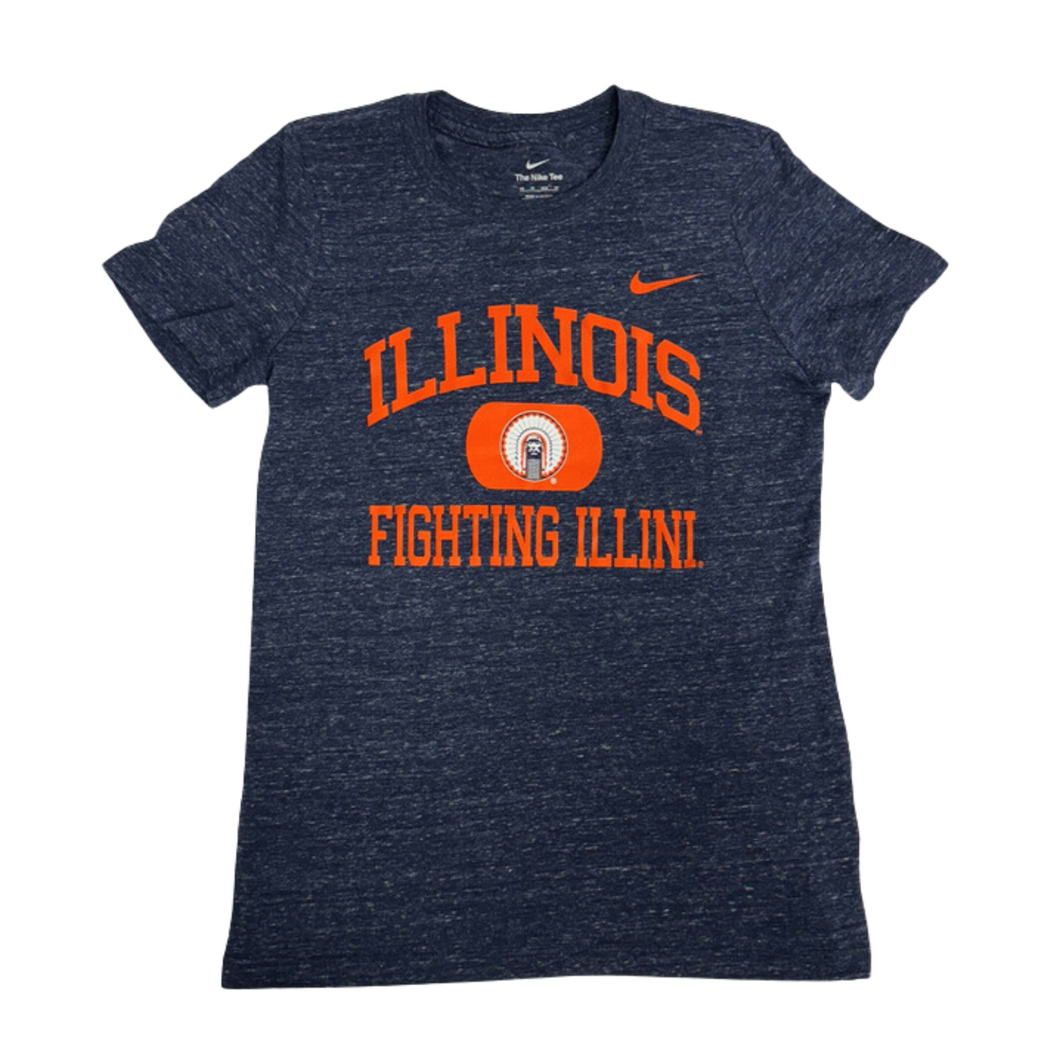Illinois Fighting Illini Women's Nike Chief Pill Logo Short-Sleeve T-S ...