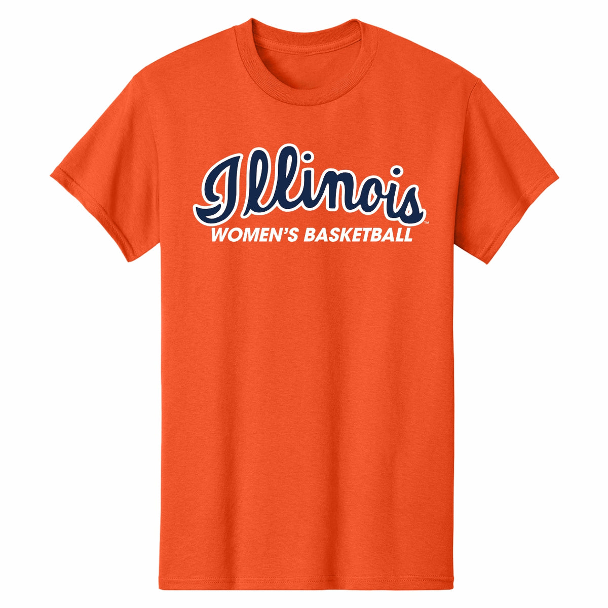 Illinois Women's Basketball Script T-Shirt – Gameday Spirit Fanstore