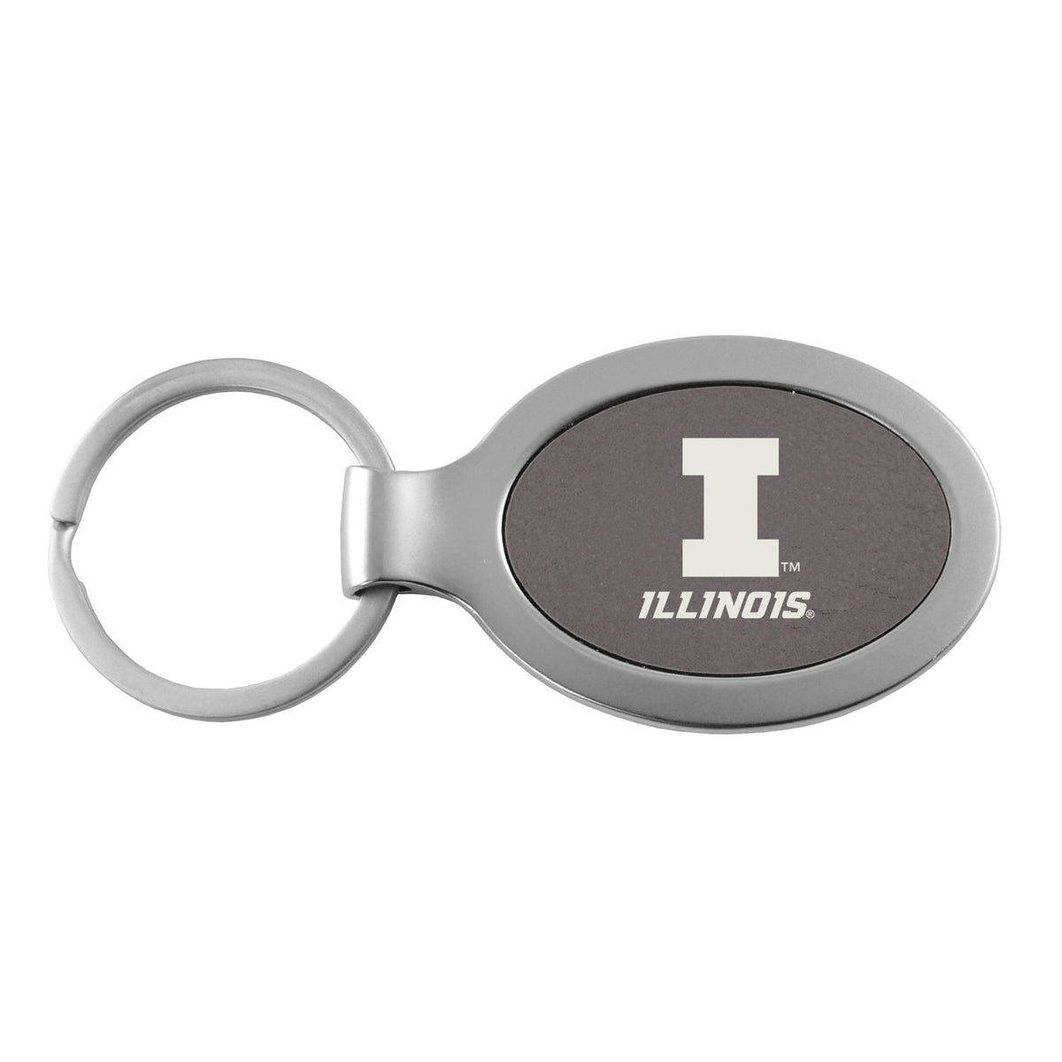Fighting Illini Metal Oval Keychain – Gameday Spirit Fanstore