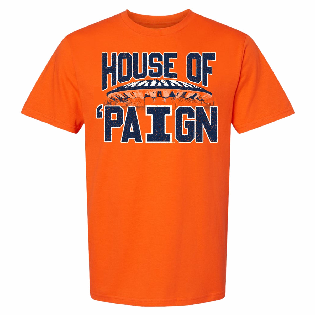Illinois Men's Basketball House of 'Paign T-Shirt – Gameday Spirit Fanstore