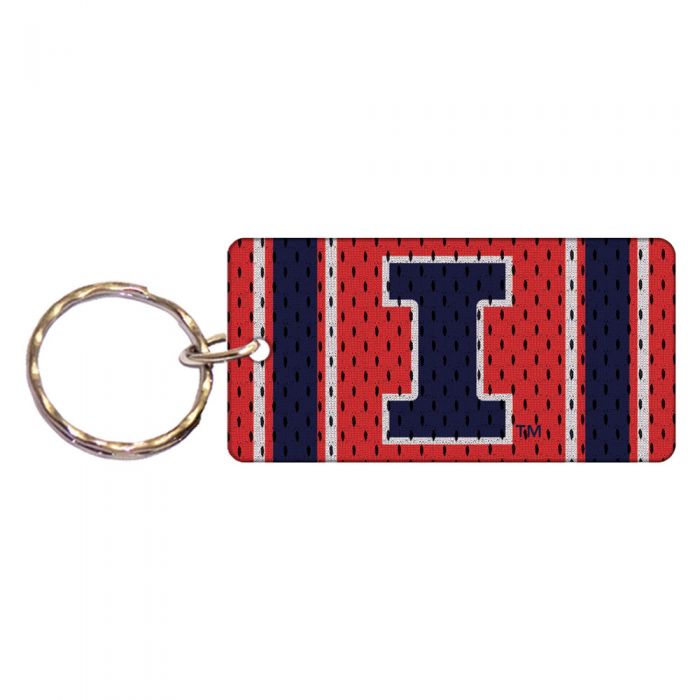 Illinois Fighting Illini Jersey Rectangle Keychain – Gameday Spirit ...