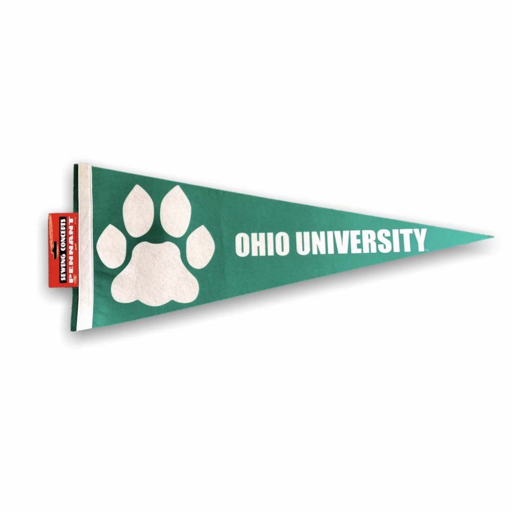 Ohio Bobcats Paw Pennant – Gameday Spirit Fanstore