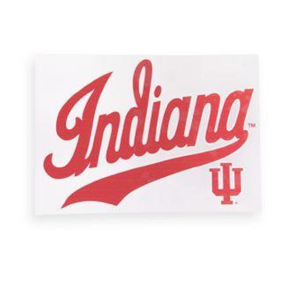 Indiana Hoosiers Script 3 1/2" X 5" Sticker – Gameday Spirit Fanstore