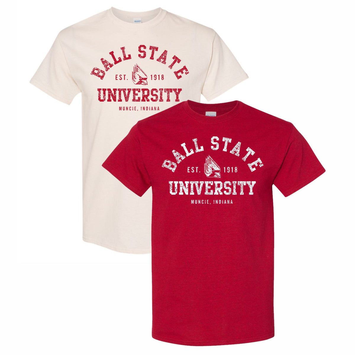 BSU Cardinals Distressed T-Shirt – Gameday Spirit Fanstore