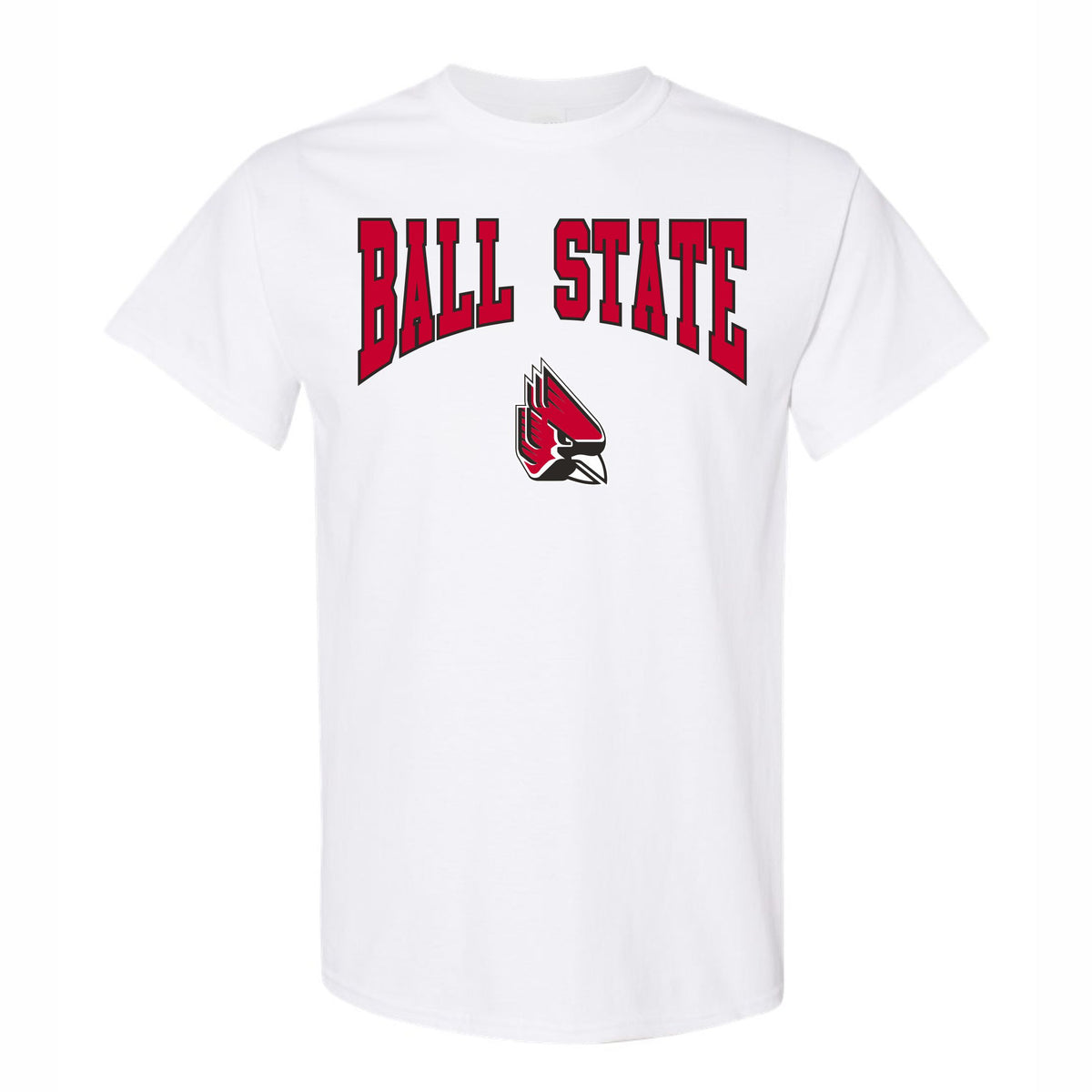 BSU Cardinals Men's Arch Logo T-Shirt – Gameday Spirit Fanstore