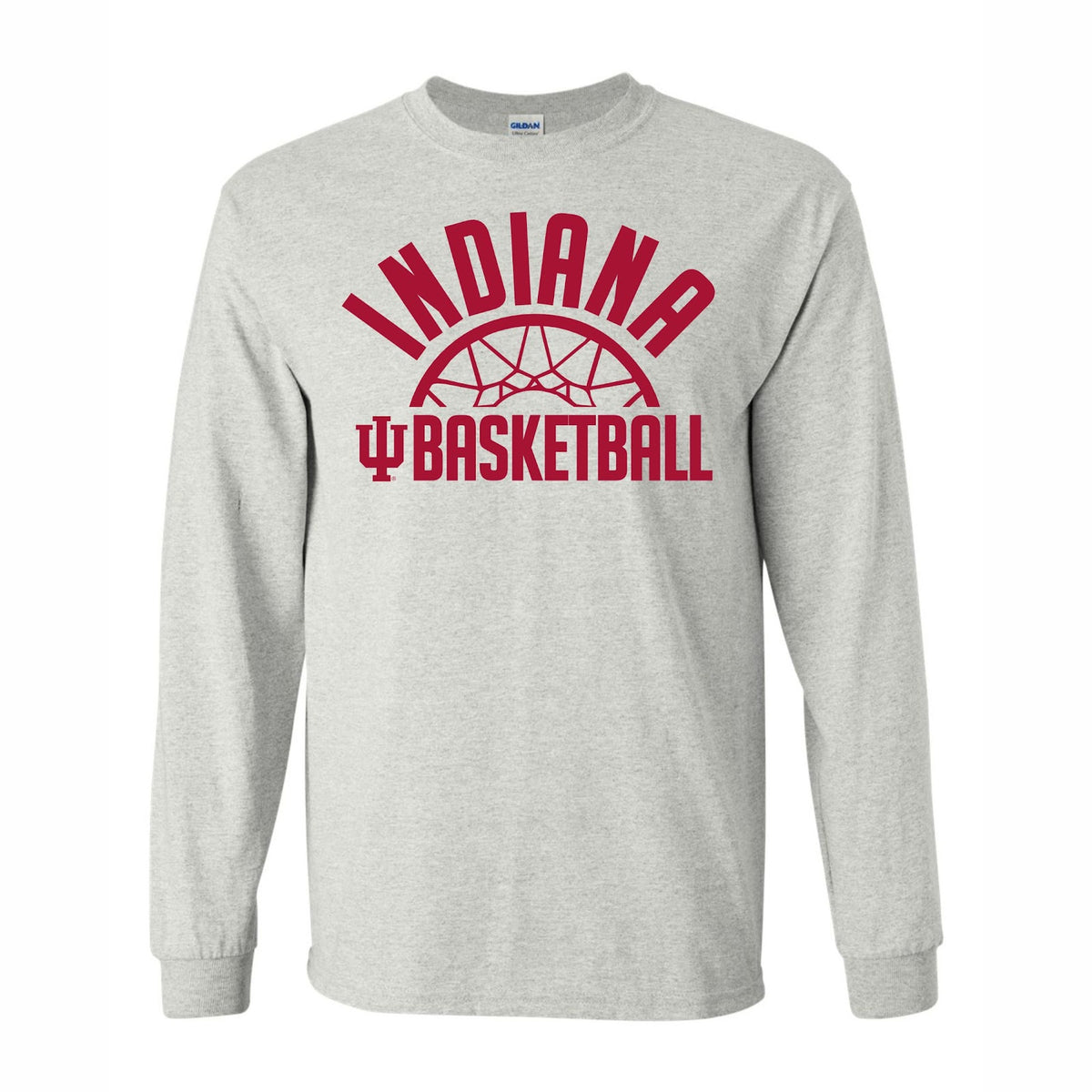 Indiana Hoosier Basketball Value Long-Sleeve T-Shirt – Gameday Spirit ...