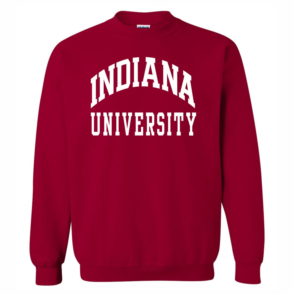 Indiana Hoosiers Men's Cardinal Arch Crew – Gameday Spirit Fanstore