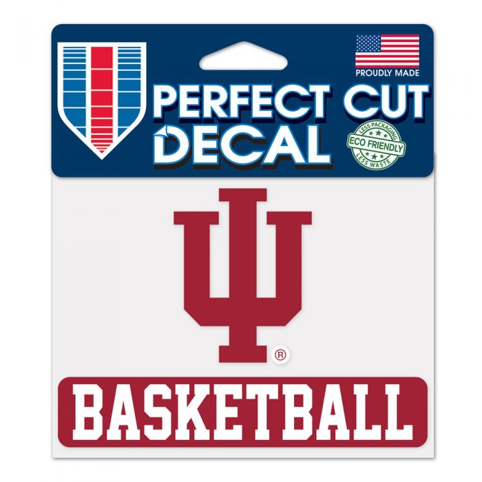 Indiana Hoosiers Perfect Cut Color Basketball Decal – Gameday Spirit ...